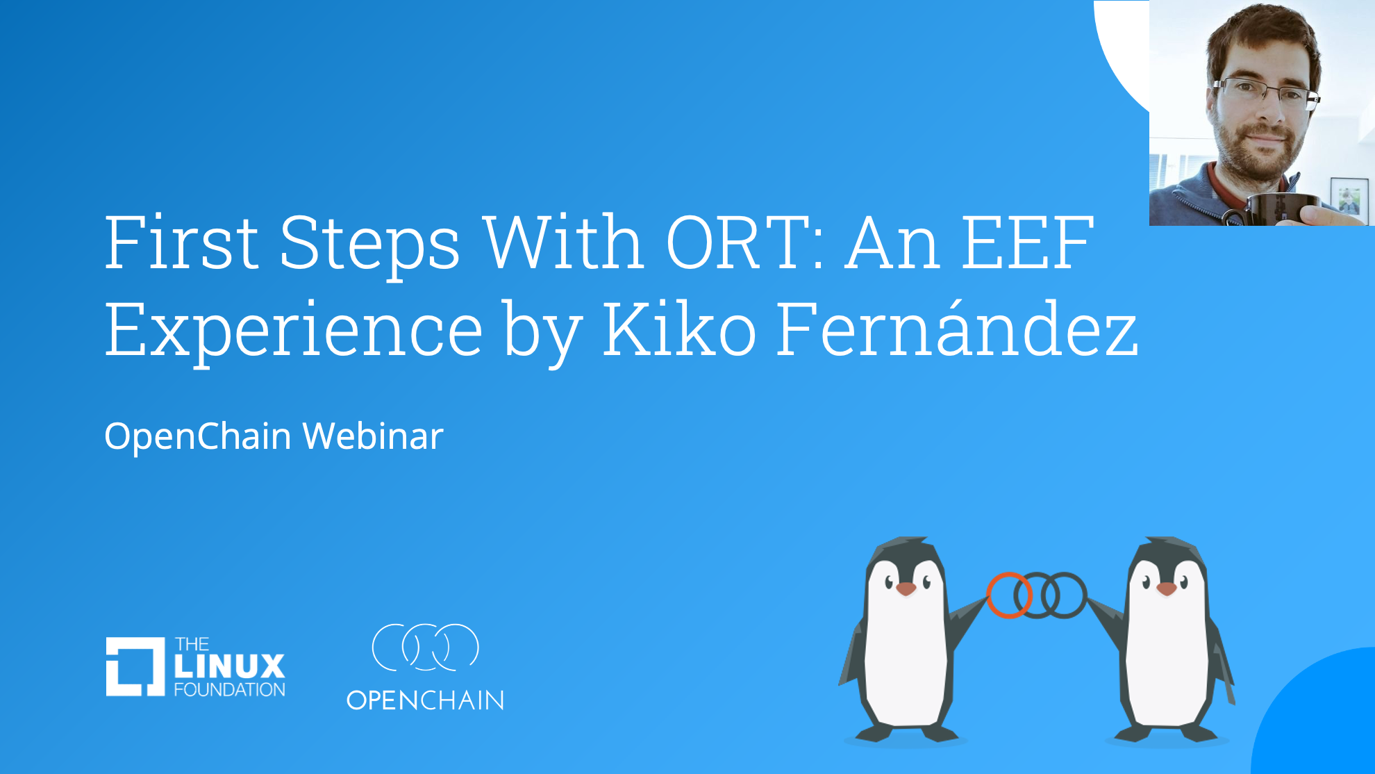 COMING SOON: OpenChain Webinar – First Steps With ORT – An EEF ...